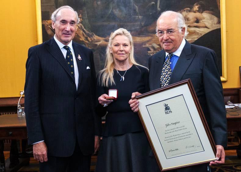 John Magnier Honoured By RDS John Magnier Honoured By RDS